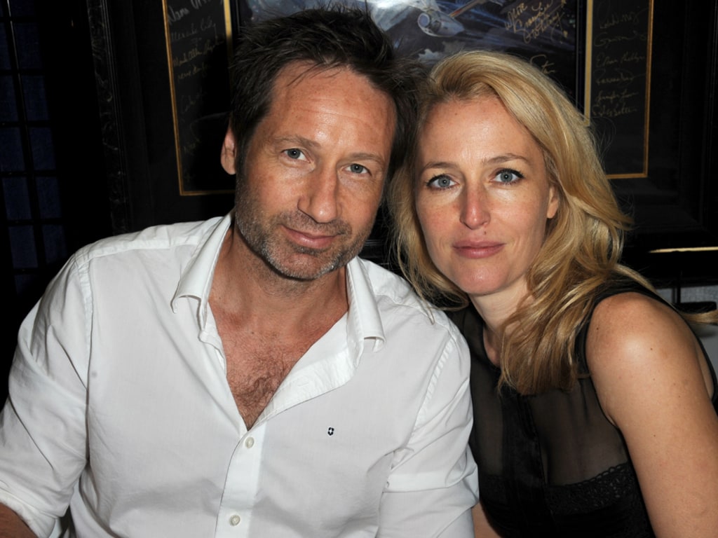 David Duchovny Og Gillian Anderson 2024 Gillian Anderson Says Being