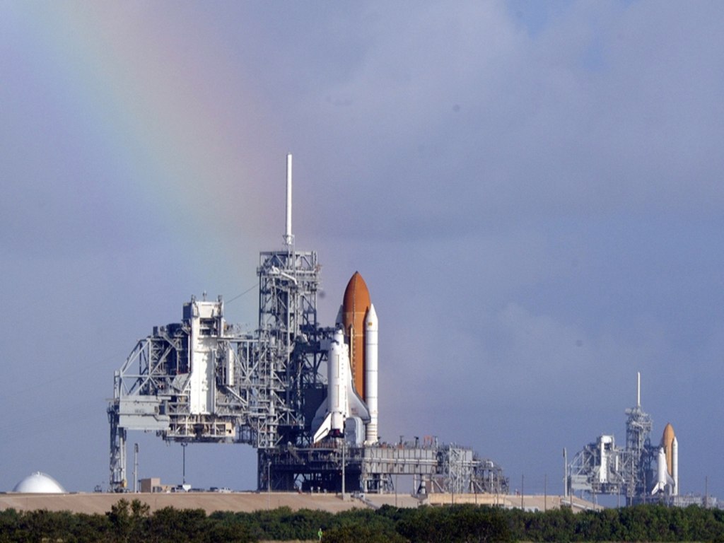 space shuttle launch base