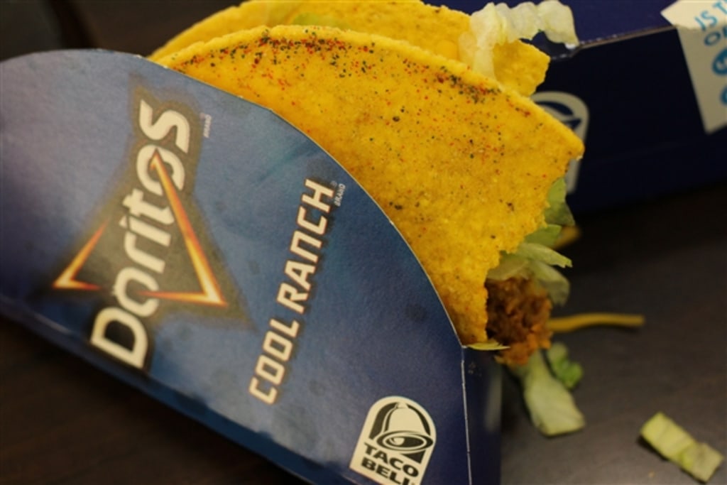 Doritos Locos Tacos Coole Ranch DORITOS® Nacho Cheese Crusted Taco