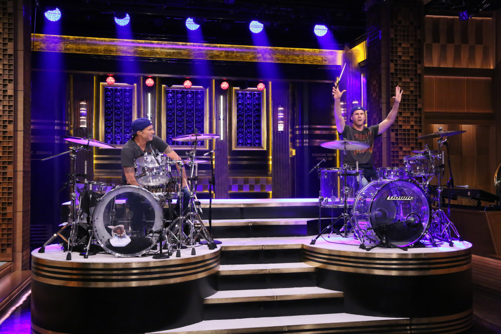 chad smith will ferrell angry