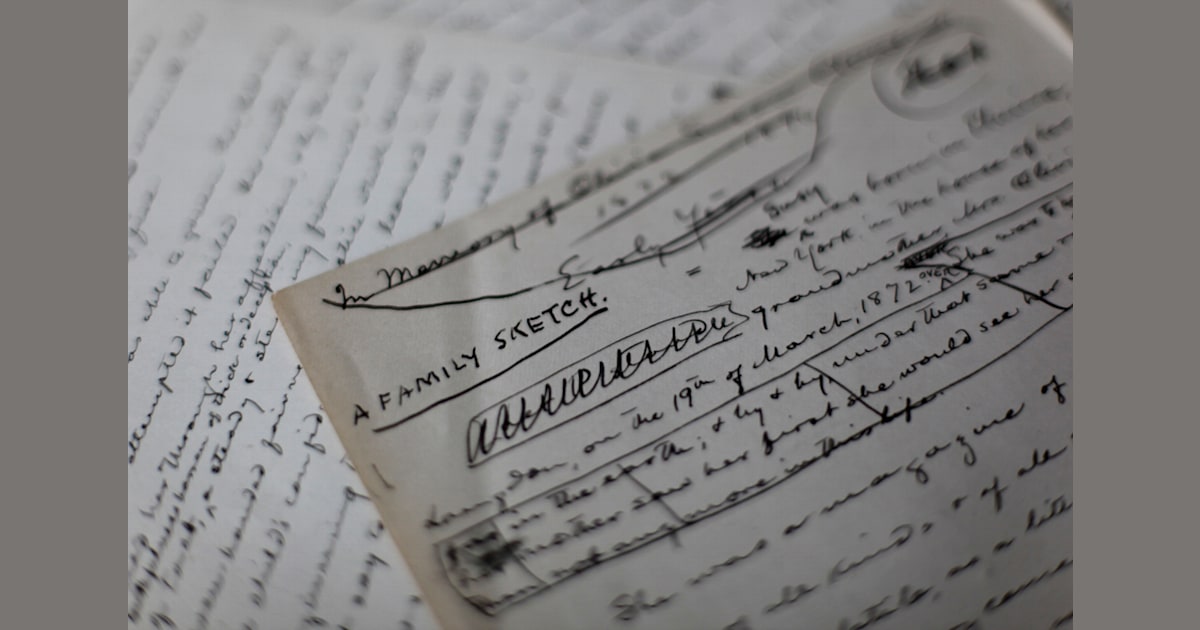 Unpublished Twain work up for bid