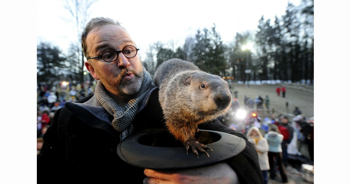 Punxsutawney Phil sees no shadow, predicts early spring