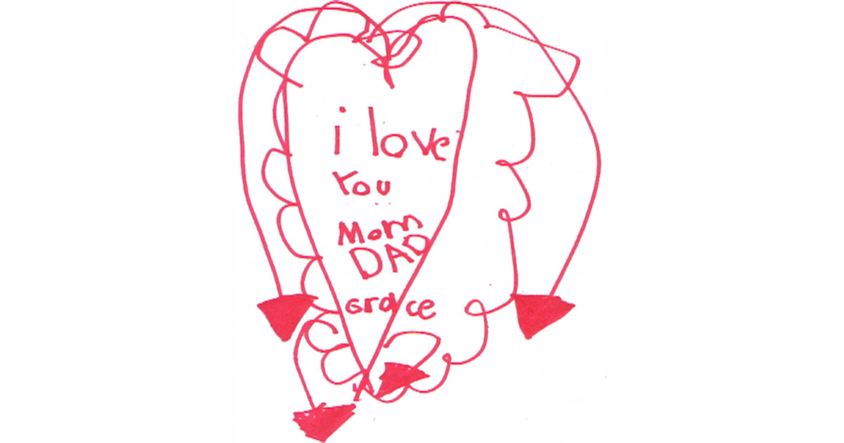 6-year-old girl’s notes to family live on after her