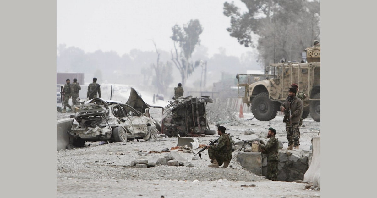 Explosion erupts near Afghan airport