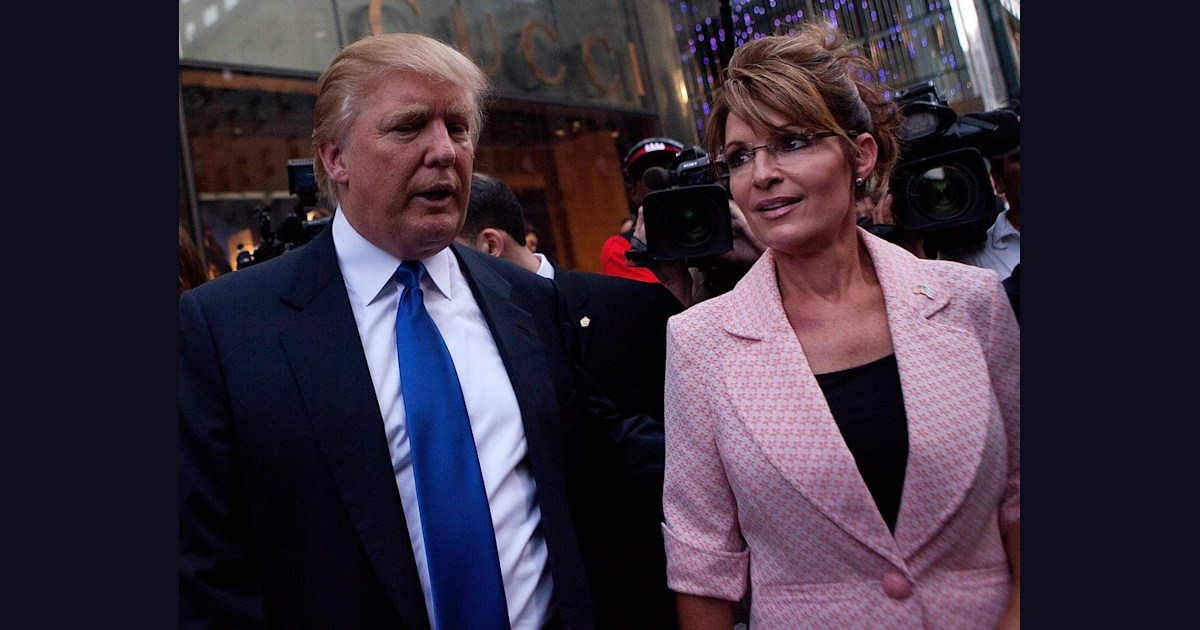 Palin’s ‘mystery tour’ lands in NYC