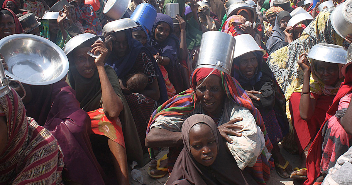 Famine strikes Eastern Africa