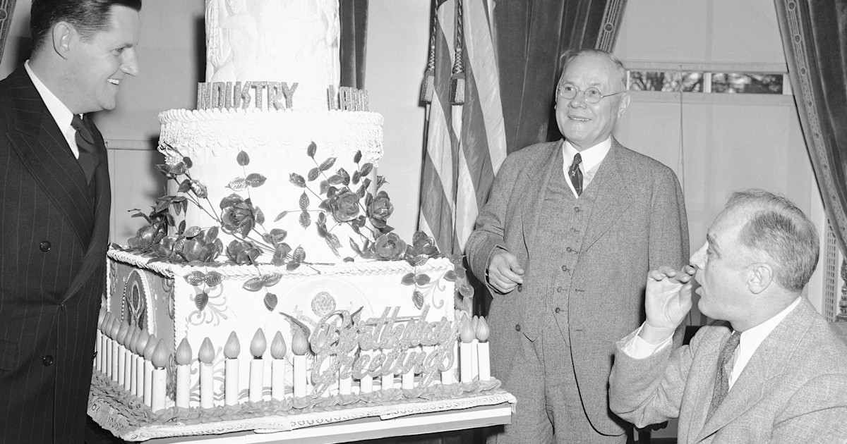 U.S. presidents on their birthdays