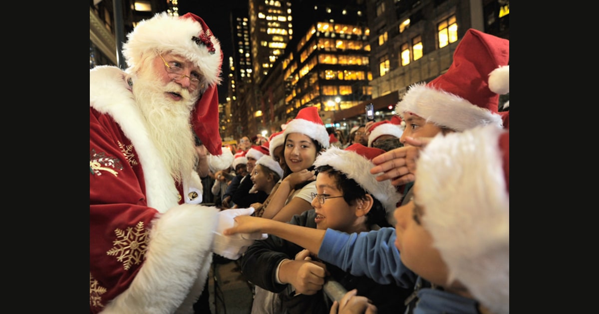 Faces of Santa
