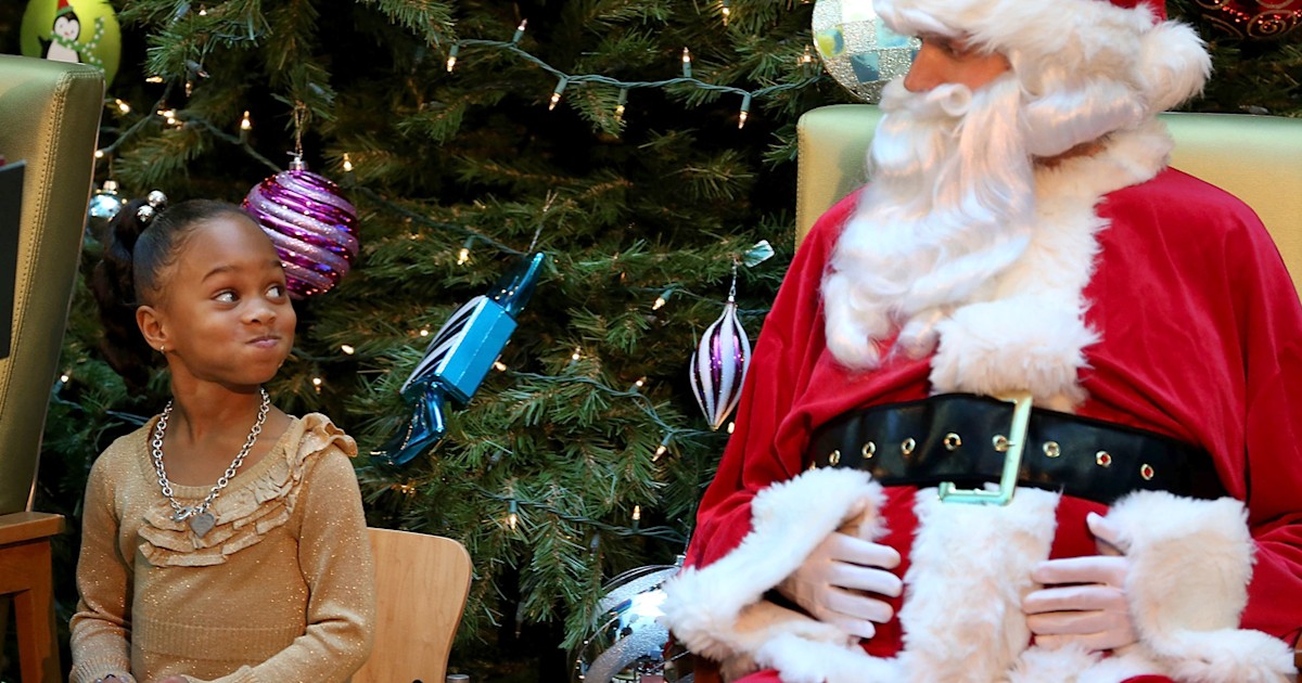 Faces of Santa