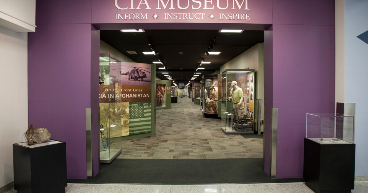 The artifacts of the CIA museum
