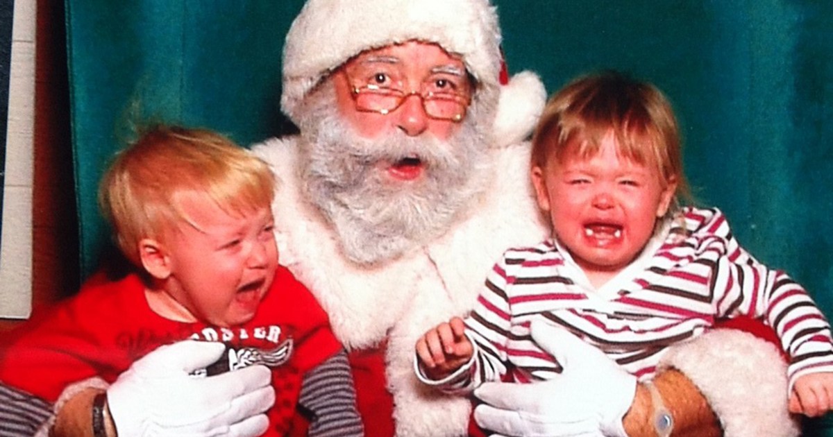 Children Scared of Santa