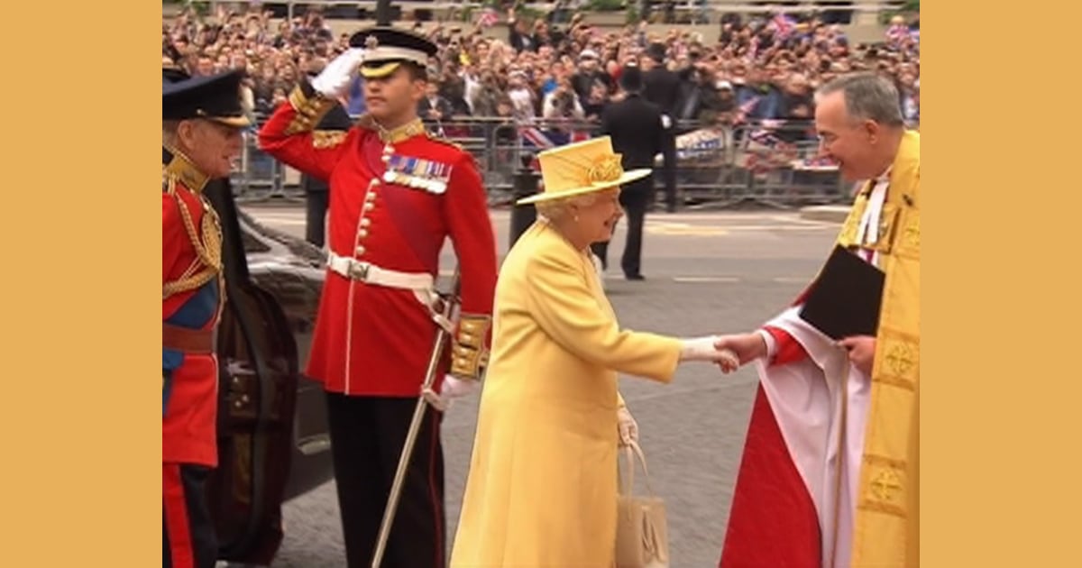 Queen Elizabeth reigns over royal nuptials