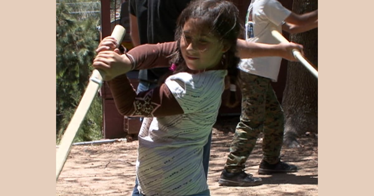 Kids enjoy action-packed summer at stunt camp