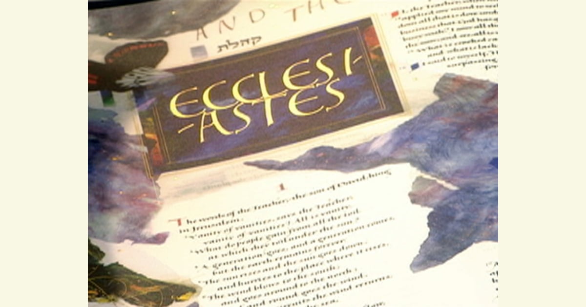 Beautiful handwritten bible made over 12 years