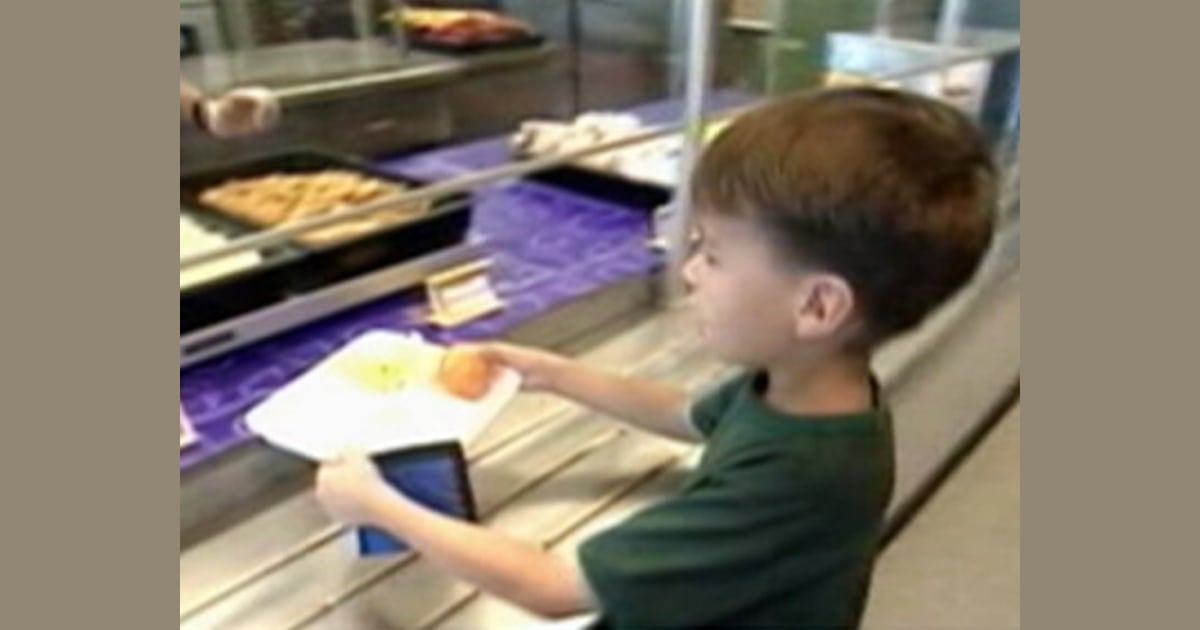 Why are schools serving lunch before 10 A.M.?