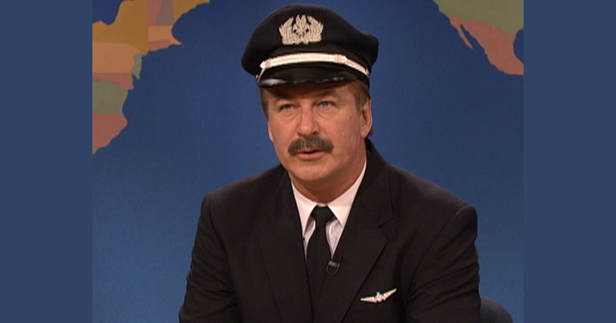 Pilot not laughing at Baldwin’s ‘SNL’ spoof
