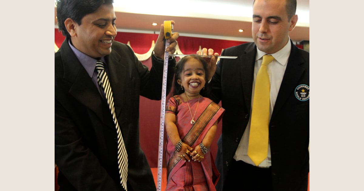 Meet the world’s shortest woman: Just 24.7 inches