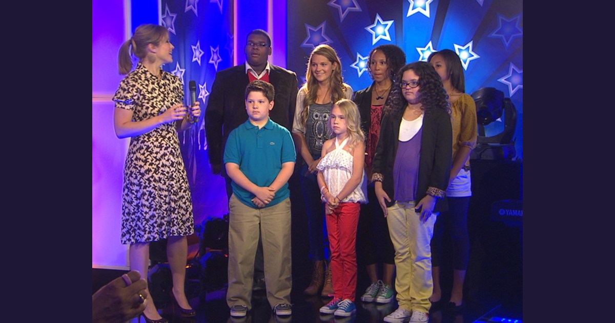 The finalists for TODAY’s Voice competition are…