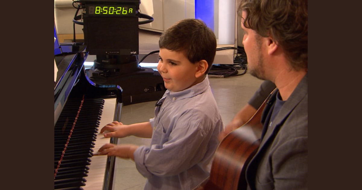 Autistic 6-year-old ‘piano man’ plays by ear