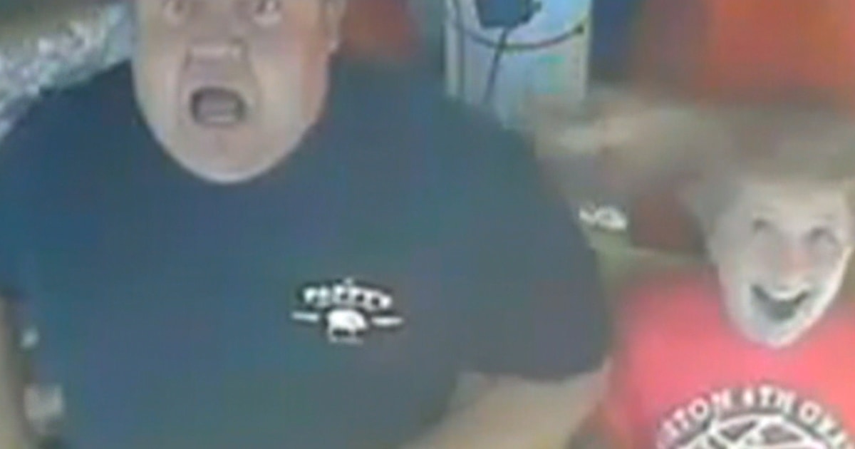 Screamingly funny: Roller coaster terrifies dad