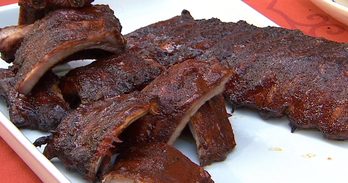 Fire up the grill for barbecued ribs