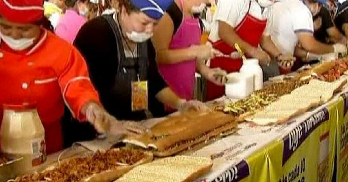 Mexico City boasts biggest 'Torta'