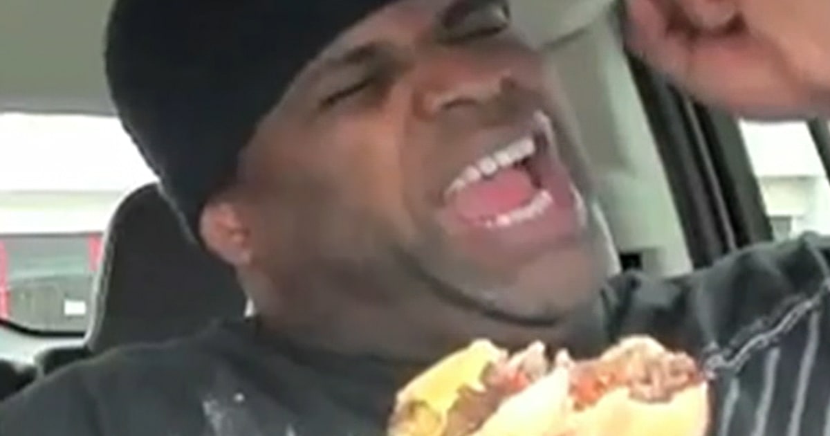 Cheeseburger appreciation guy gets Auto-Tuned