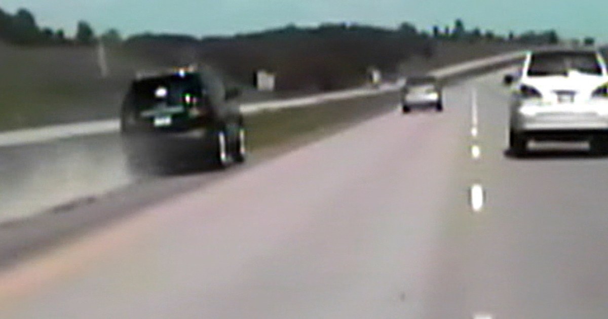 Stuck accelerator takes woman on terrifying ride