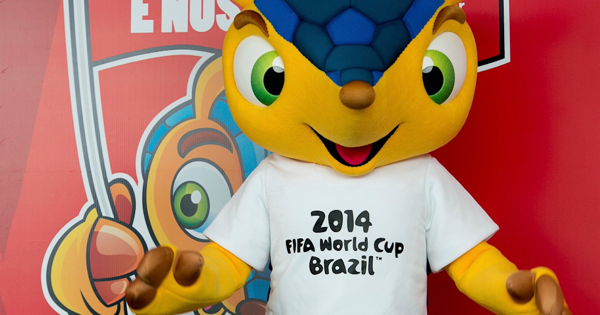 Rio unveils armadillo as World Cup mascot