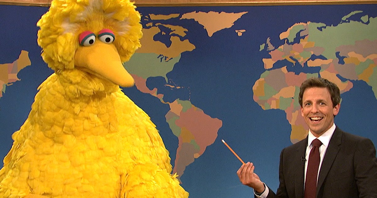 Big Bird on SNL: ‘I got a million tweets’ after debate