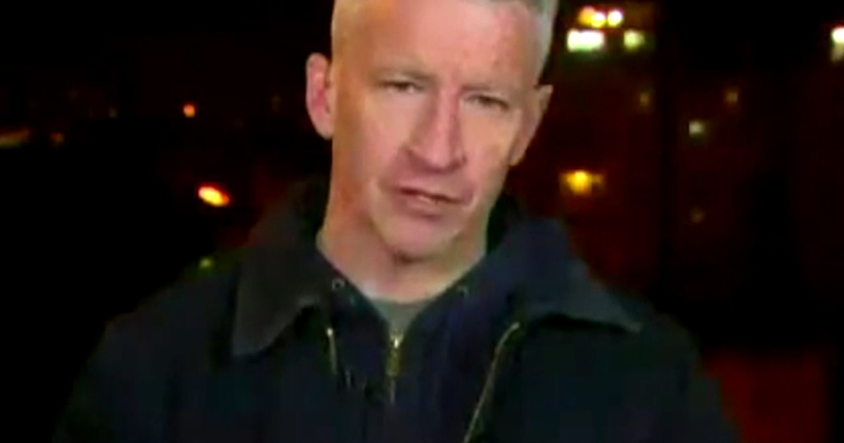 Anderson Cooper lashes out at Twitter critics