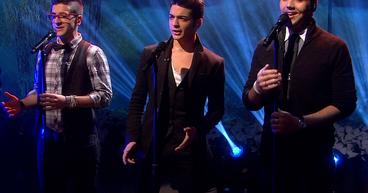 Il Volo performs Italian take on Aerosmith classic