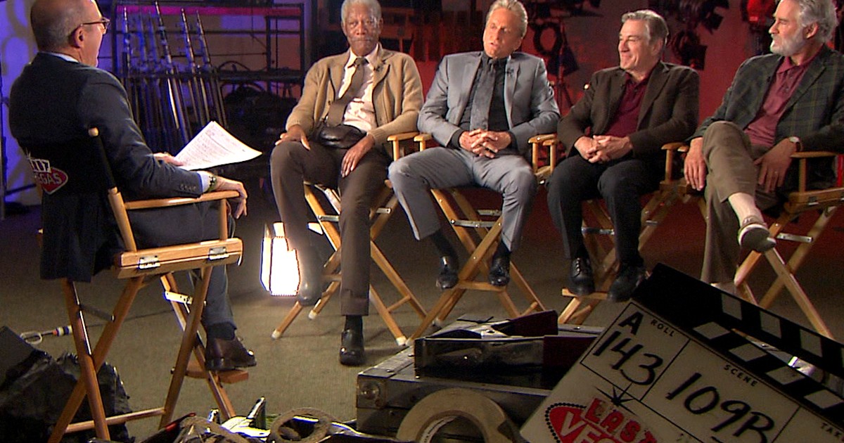 ‘Last Vegas’ cast talks on-set bonding