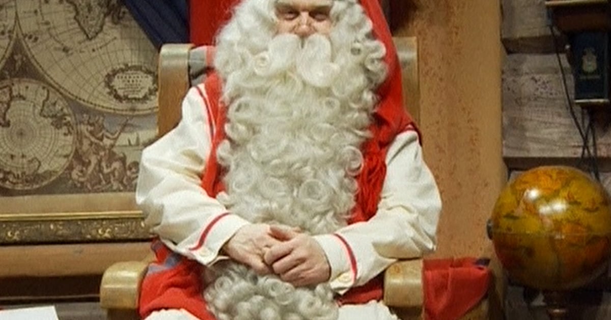 Santa's message: 'Love, that's the main thing'