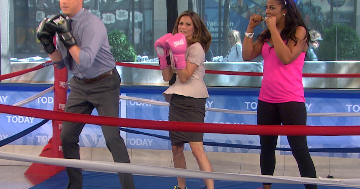 Boxer Laila Ali shows off favorite fitness moves