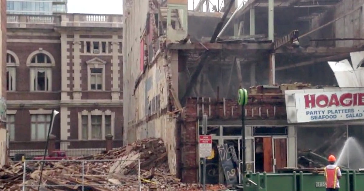 Philadelphia building collapse survivor files lawsuit