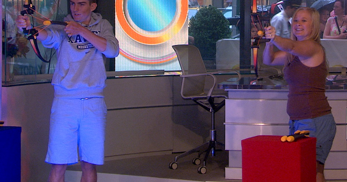 TODAY fans compete in ‘Ninja Warrior’ course