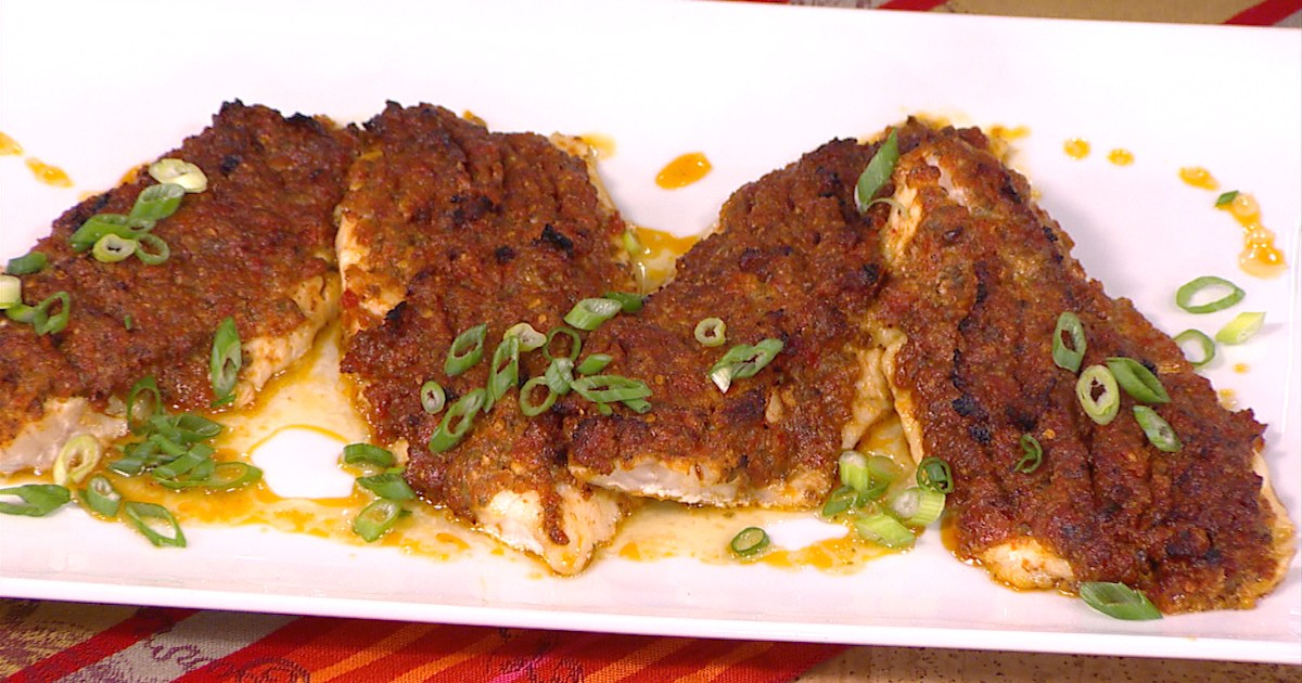 Feast on super sea bass, sesame veggies