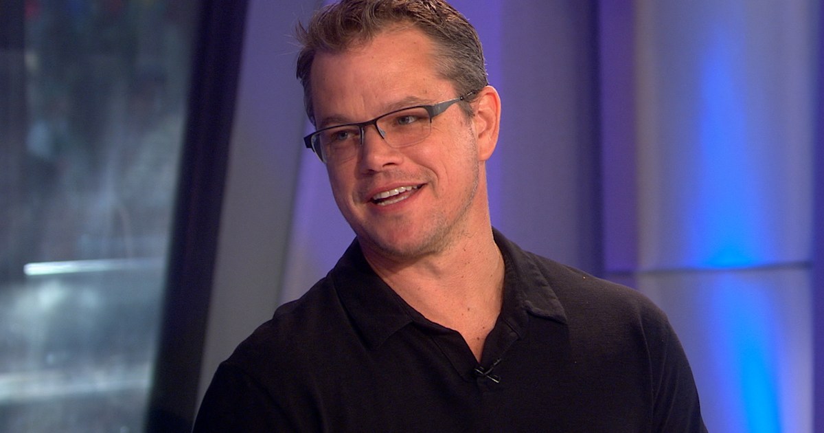 Matt Damon: 'I spend my life trying to be like Brad Pitt'