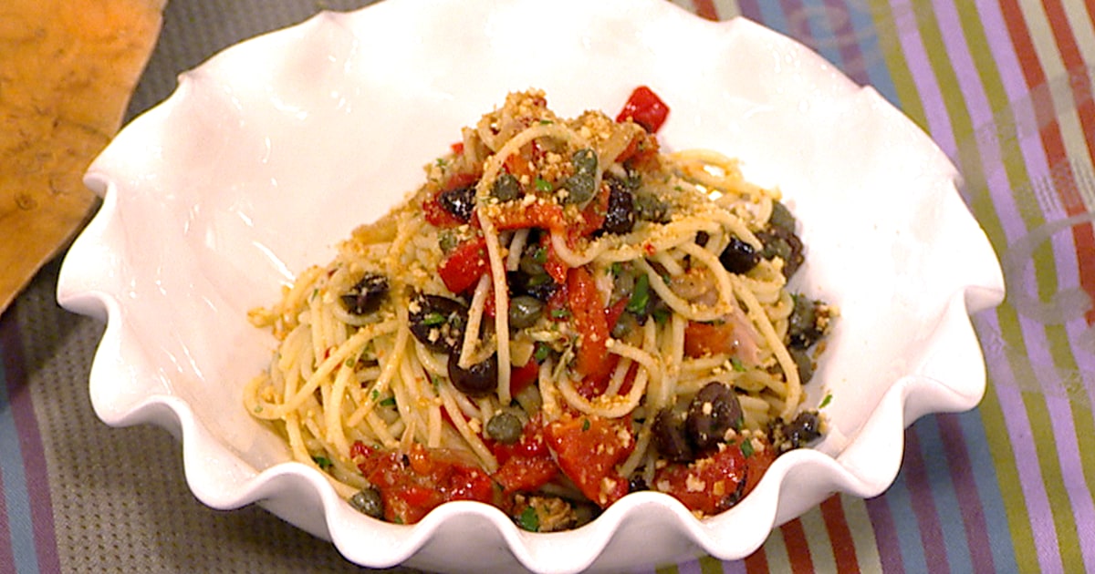 Cook up easy one-pot spaghetti Nicoise