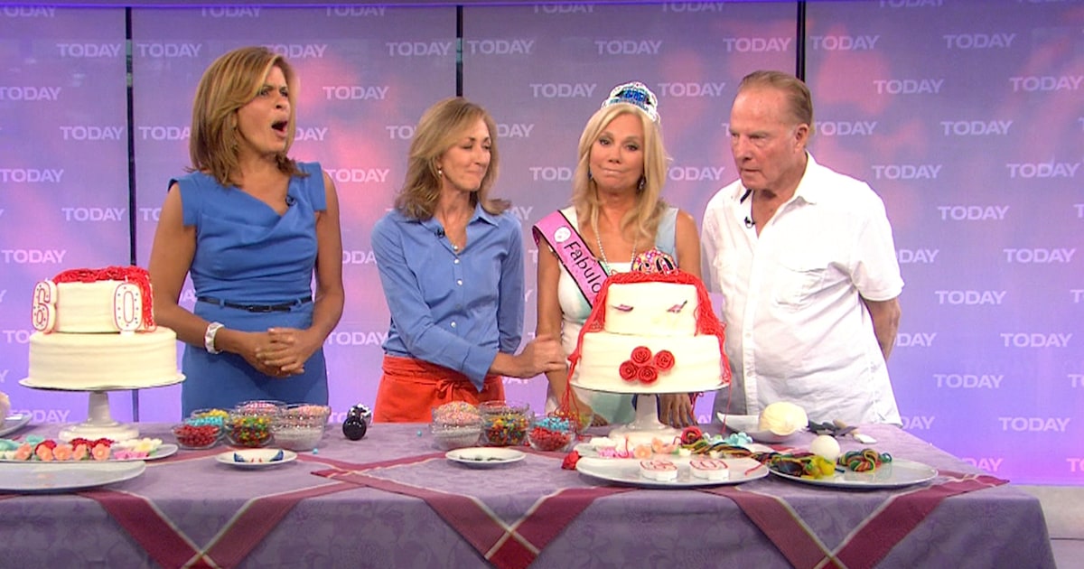 Cut the cake! KLG vs. Hoda in decorating challenge