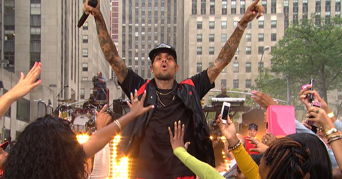 Chris Brown tells TODAY to 'Love More'