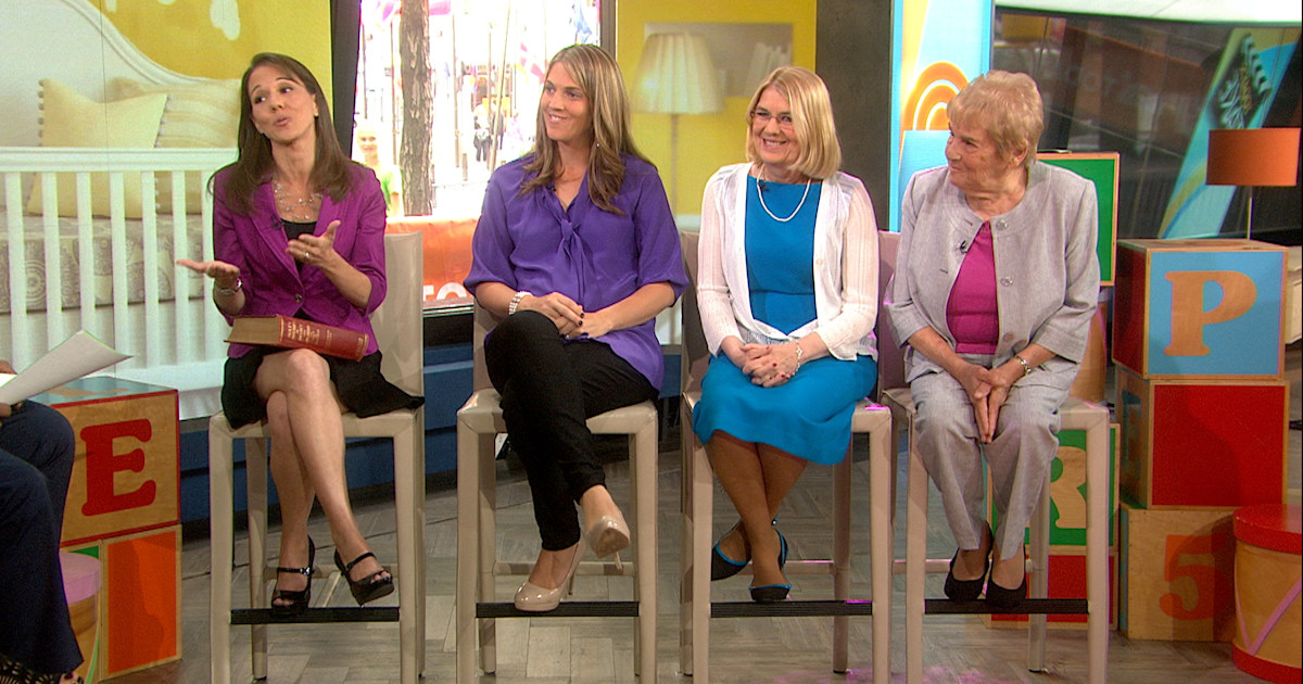 3 generations of moms reflect on parenting