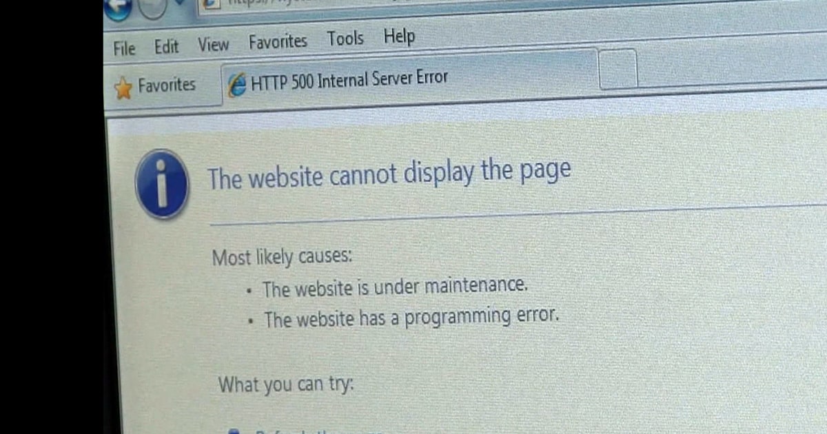 Health care exchange website crashes with heavy traffic