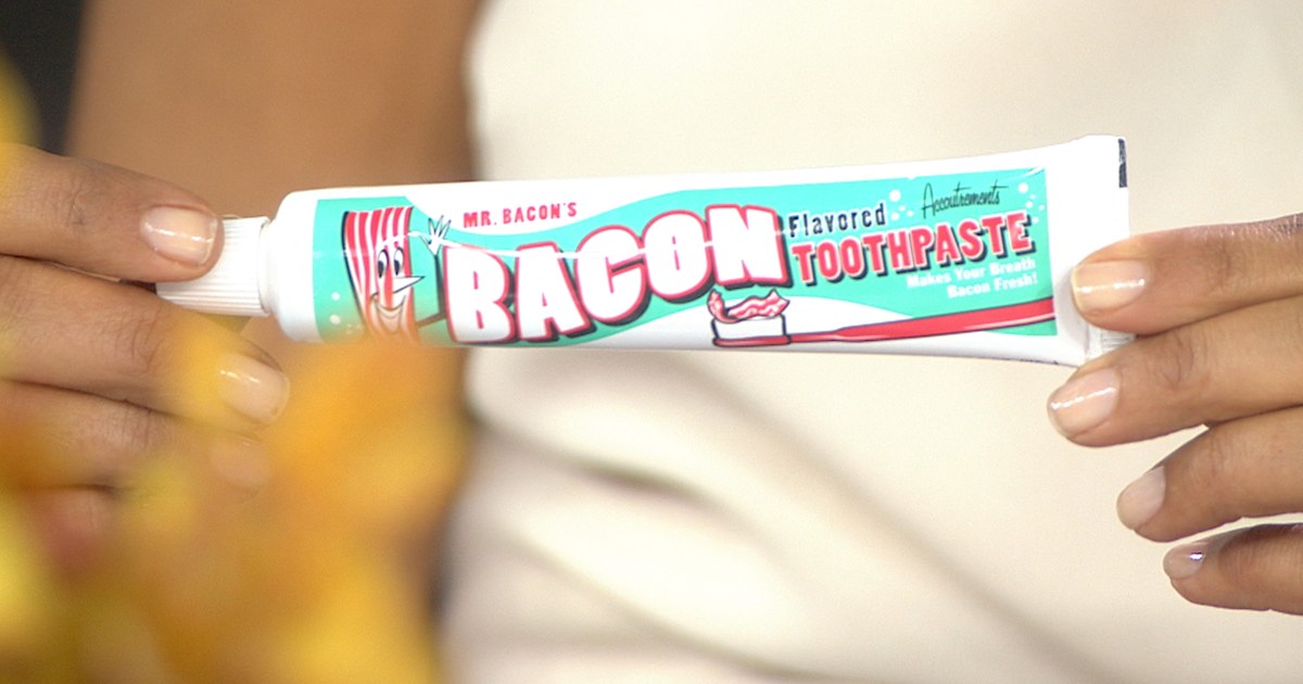 Cupcake-flavored toothpaste? Hoda tries it out