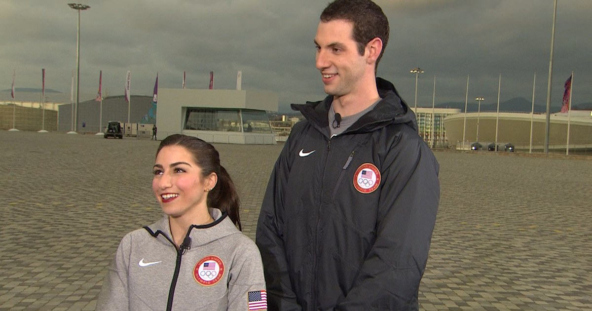Figure skating duo goes for gold