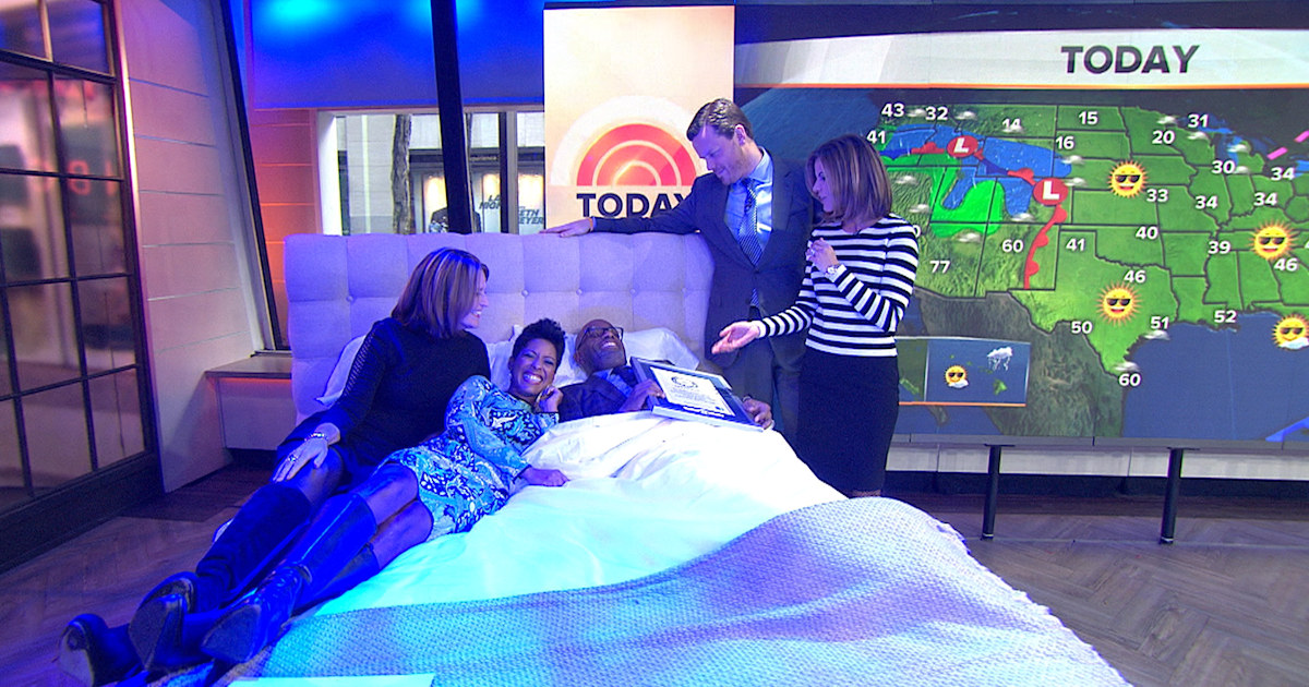TODAY anchors join Al Roker in bed after Savannah reports the weather