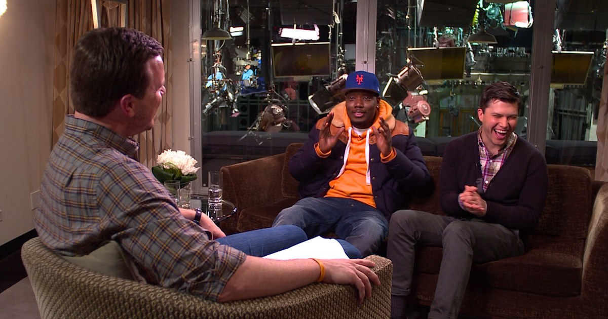 Meet Colin Jost and Michael Che, 'SNL's' new Weekend Update team