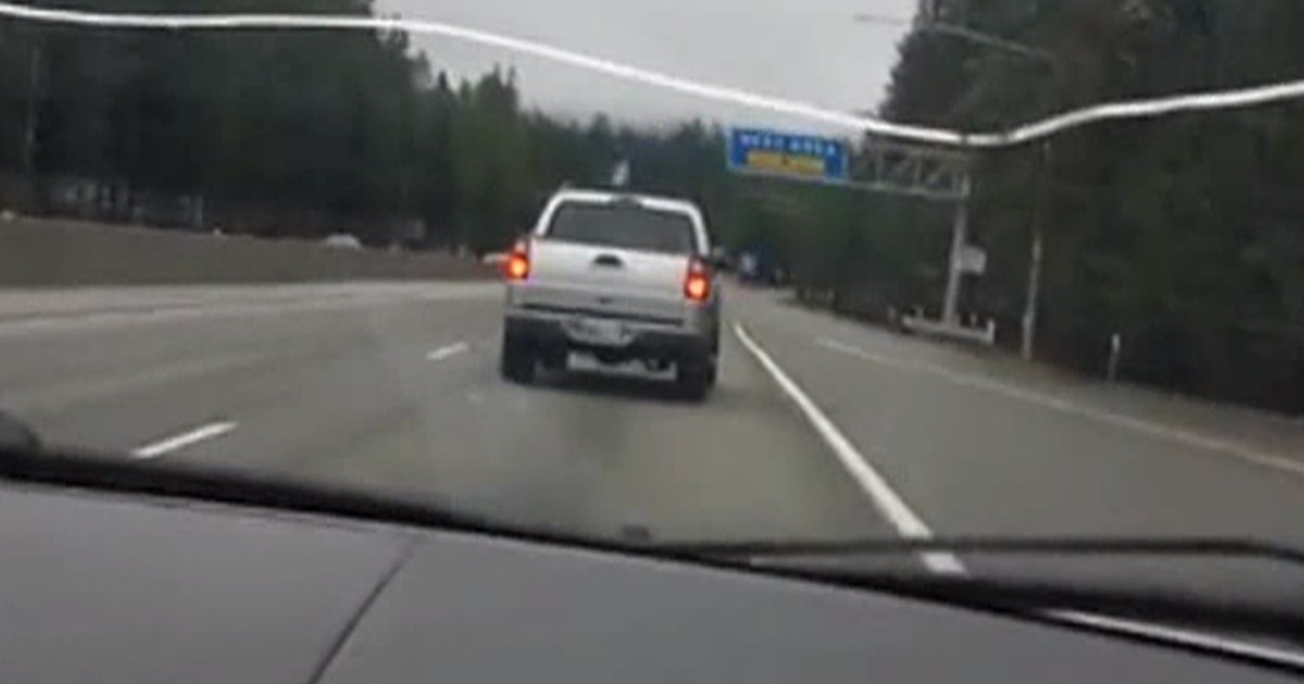 Cameras capture frightening road-rage incident on California highway
