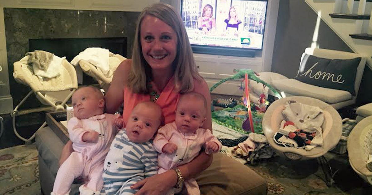 Mom of triplets honored at Fan of the Week